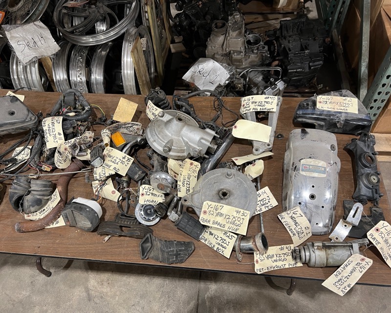 CLASSIC MOTORCYCLE PARTS | 1960s thru 2000s / 3,000+ parts in total ...