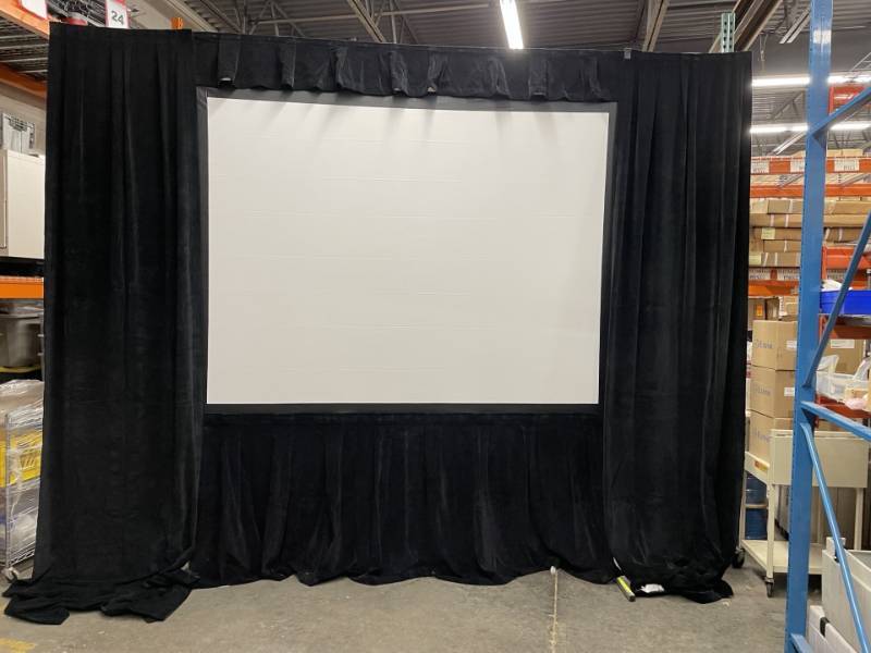#474 - HUGE Projection Screens, Home Theater Projectors, Computers, TV ...