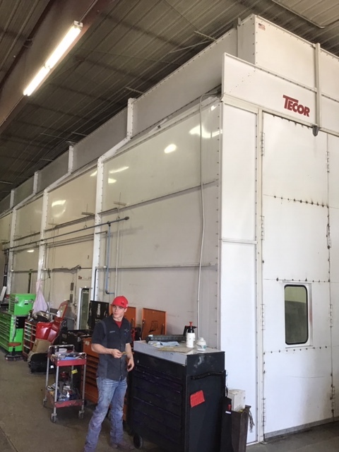 TECOR Series 5000 Semi Paint Booth | K-BID