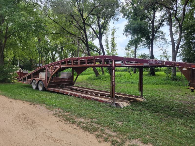 1996 Wally-Mo Auto Transport Trailer - NO RESERVE | K-BID