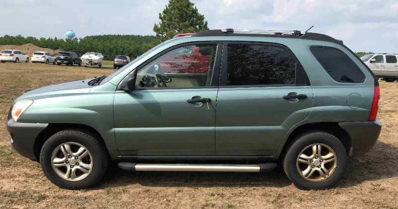 Kia Sportage 2006 Green