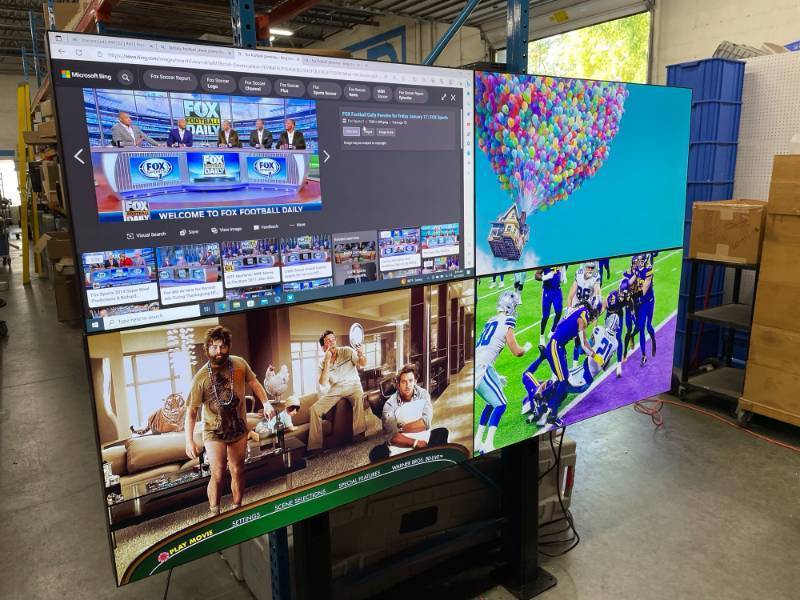 #480 HUGE Video Wall Display, Commercial / Professional Audio and Video & LIGHTING! | K-BID