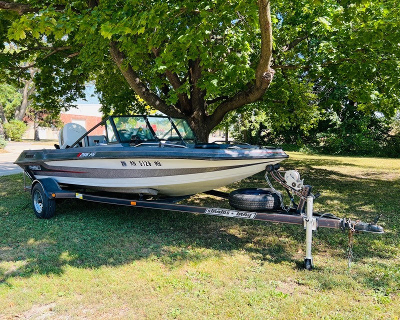 YAMAHA MOTORCYCLE, STRATOS BOAT & TRAILER ***LOWER FEES! ONLY 2 HRS S ...
