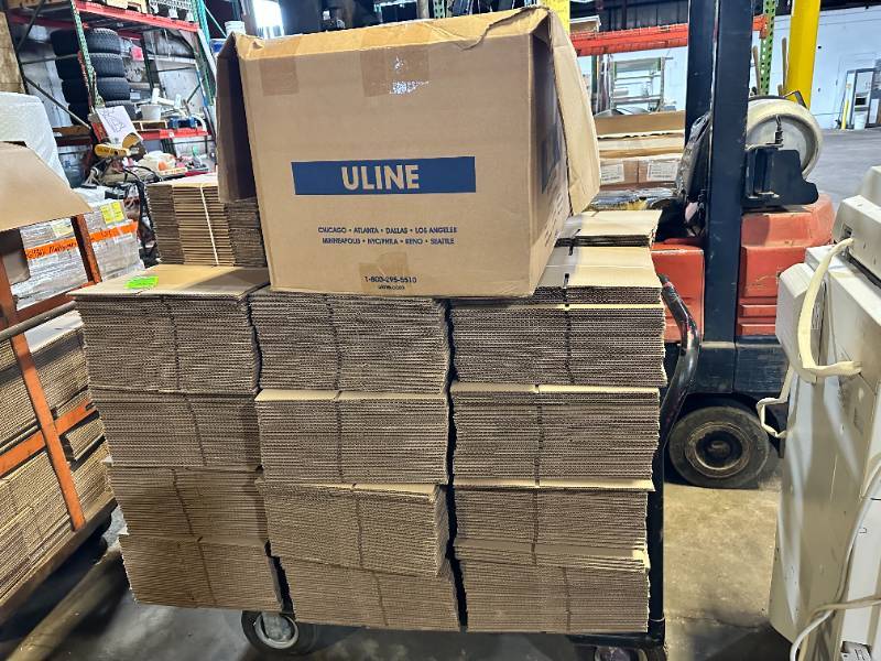 Auction #25 - Tires, Label Printers, Corrugated Boxes, and More!! | K-BID