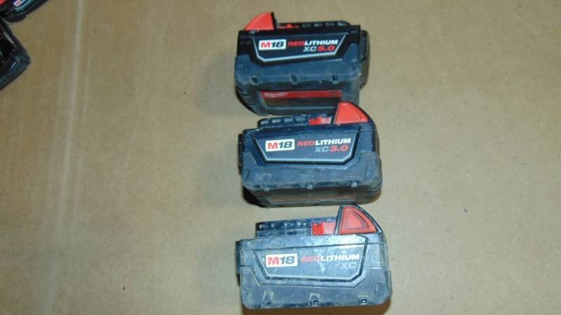 Walker, Mn - Assorted Lots of Rechargeable Power Tool Batteries | K-BID