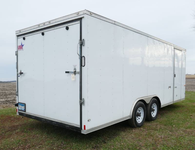 Trailers - Attachments - ATVs - Forklift - Grapple -Rock tumbler ...