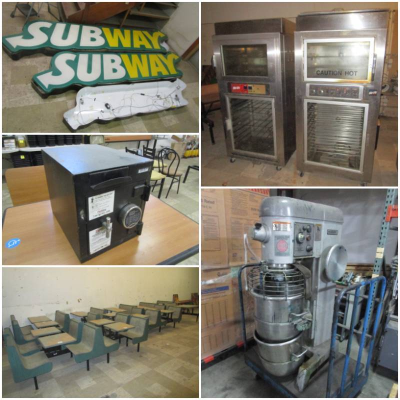 Subway Surplus Equipment & Furnishings | K-BID