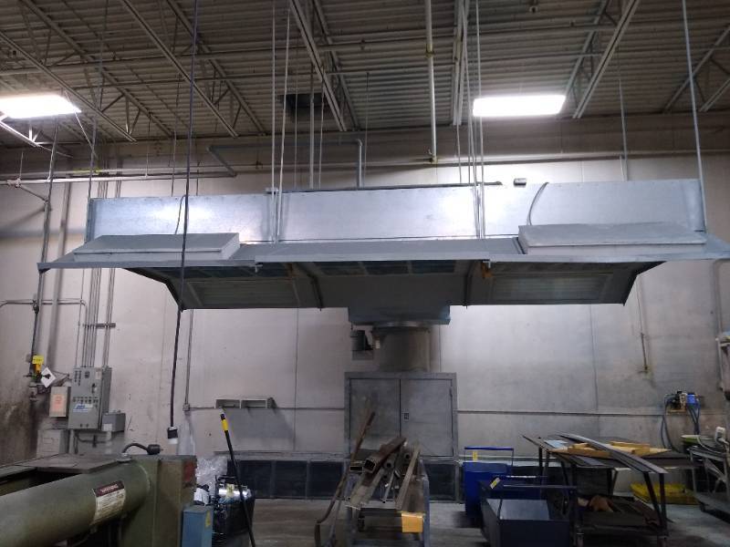 Warehouse Closing - Metalworking tooling - shear - Vent hood - Carts ...