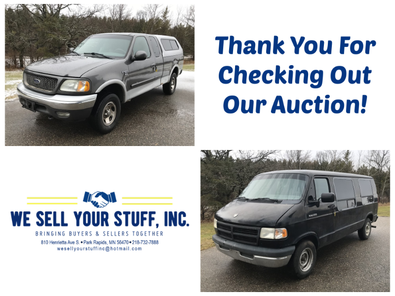 - Auction 4 - No Reserve Vehicle Auction! - All Sold to the Highest ...