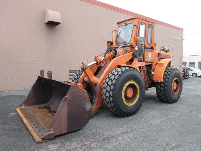 ABI 674 BLOOMINGTON SCHOOLS FRONT END LOADER AND UTILITY TRUCK WITH ...