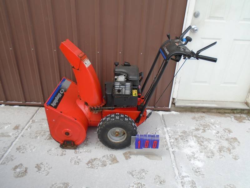 SNS Auctions # 628 Snow Blowers, Generators & Misc. Hardware Prepay ...