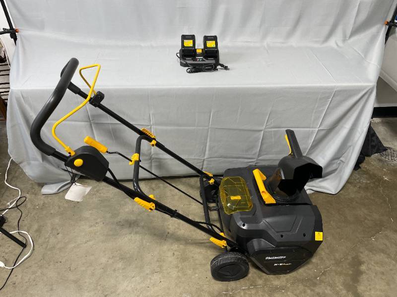 Nice Estate Including Snow Blower, Coleman Storage Units, Outdoor LED ...