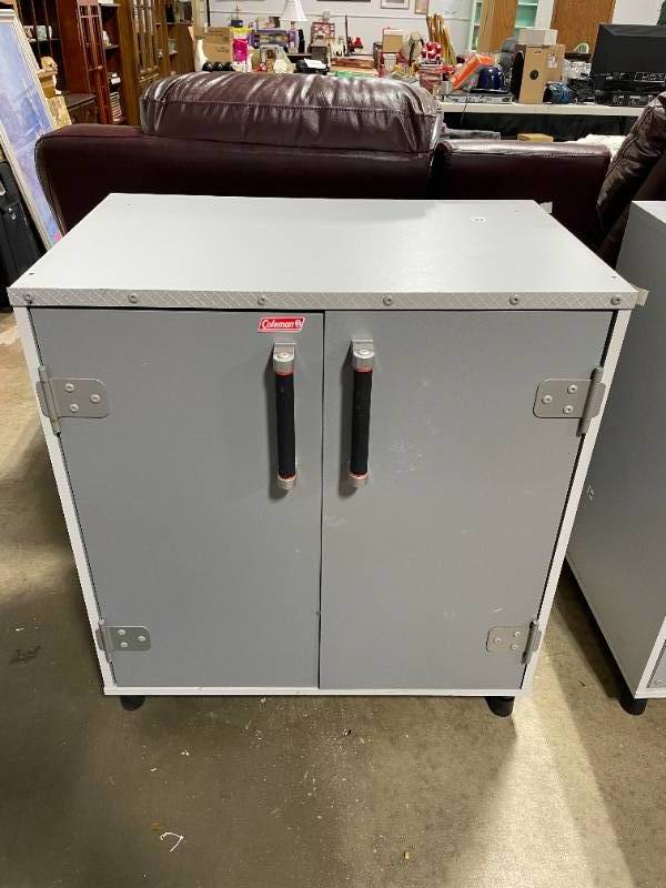 Nice Estate Including Snow Blower, Coleman Storage Units, Outdoor LED ...