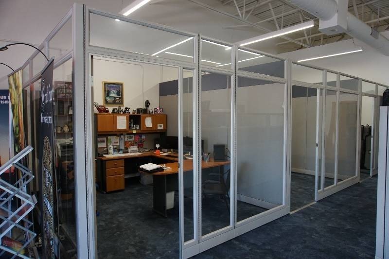 Create Your Own Office Space with this (7 Section) Lightly Used OPEN ...