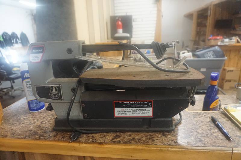Mastercraft 16 scroll saw store