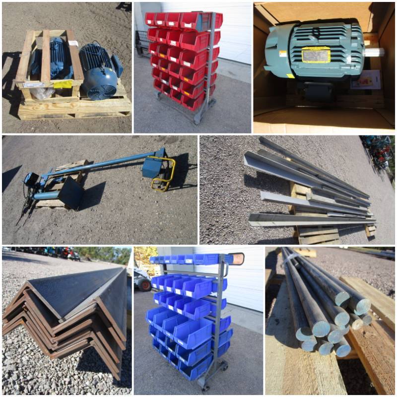Manufacturing Surplus Equipment, Parts Bins & Storage, 100 (New ...