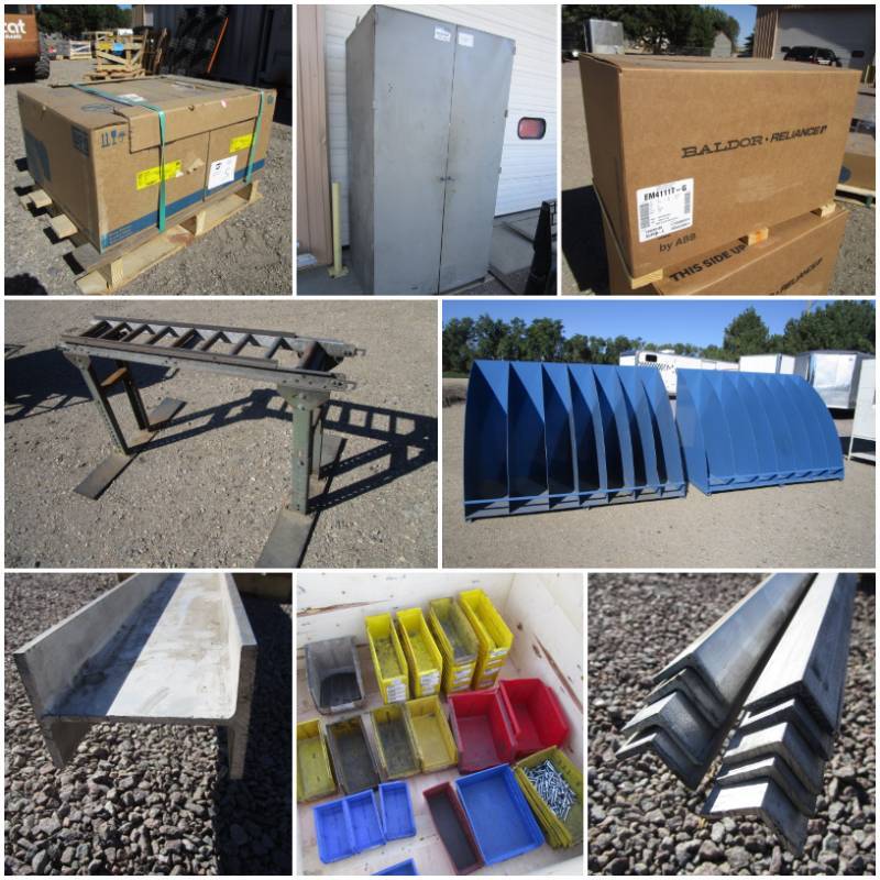 Manufacturing Surplus Equipment, Parts Bins & Storage, 100 (New ...