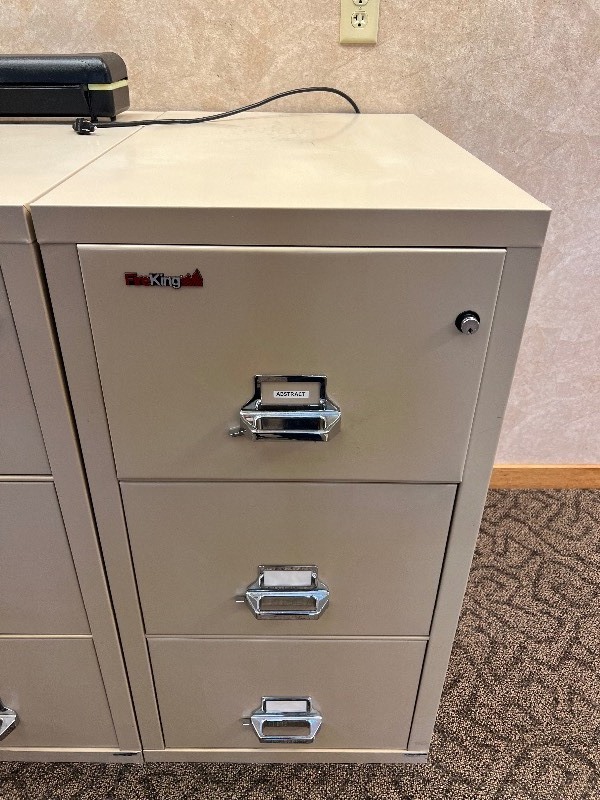 Fire King Fire Proof Locking File Cabinets & 18K Gold Jewelry | K-BID