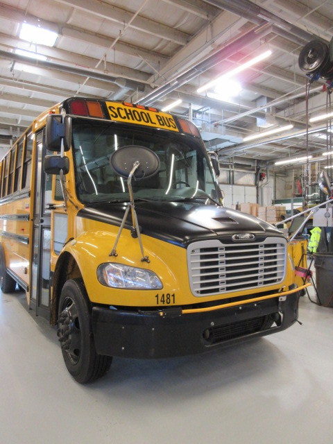 CLEAN , WELL MAINTAINED SCHOOL BUSES WITH WHEEL CHAIR LIFTS AND BUS ...