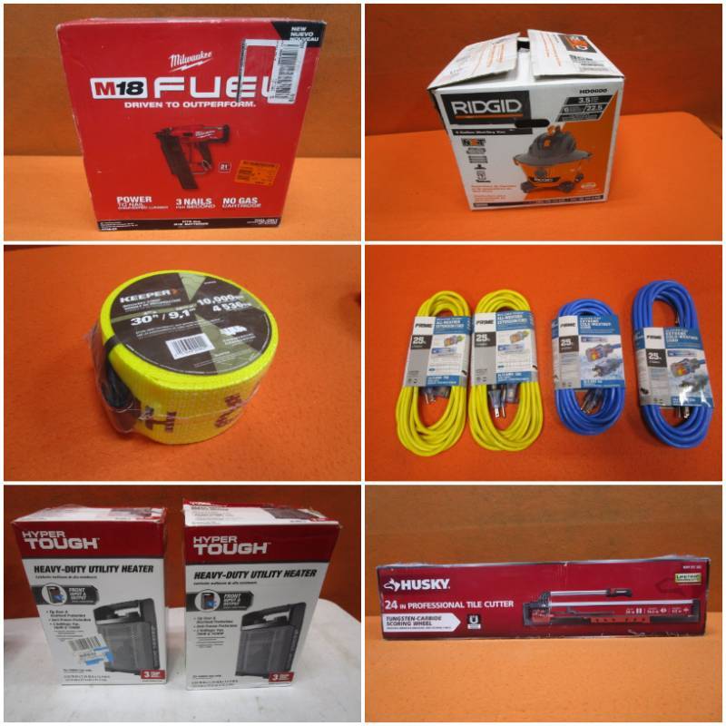 February Store Returns/Inventory Shelf Pulls & Ace Hardware Liquidation | K-BID