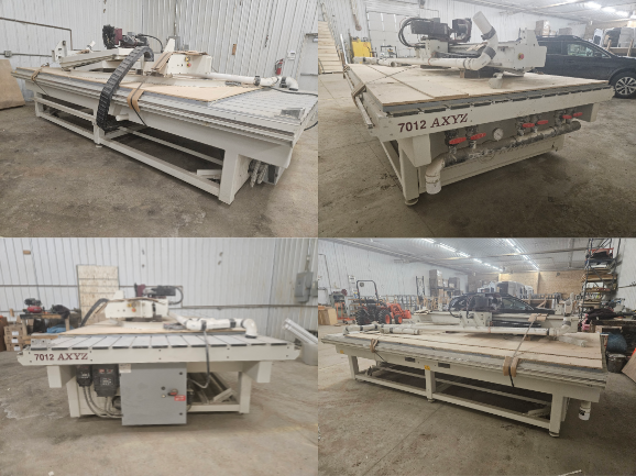 7012 AXYZ CNC Router w/ Accessories, Tools, and User Manual | K-BID