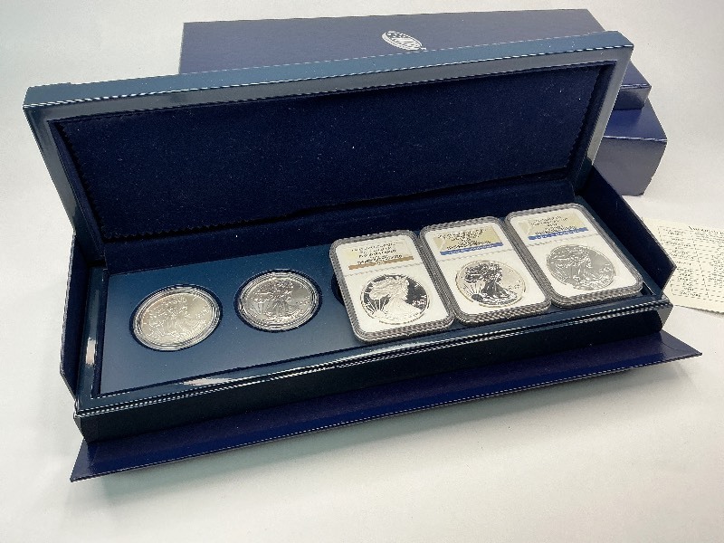 Rum River Coin Overstock Auction #10 - American Eagles, Morgan, Peace ...