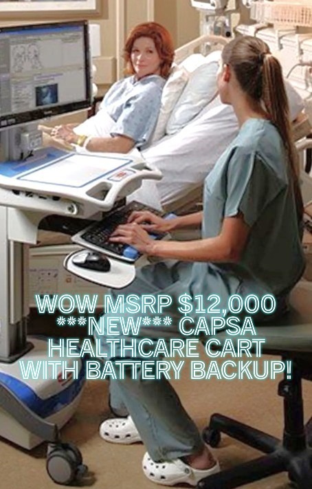#2094 WOW MSRP $12,000 EACH 2 *NEW* CAPSA HEALTHCARE SIT TO STAND ...