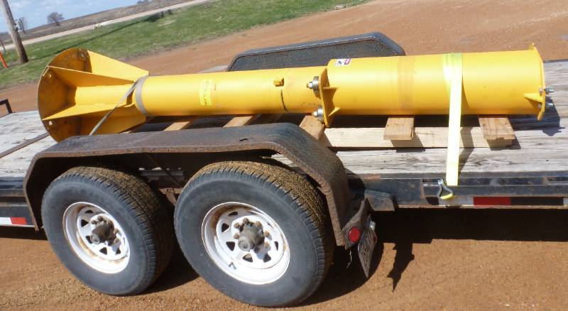 Bobcat auger and bucket, jib crane, rental folding chairs, vintage and ...