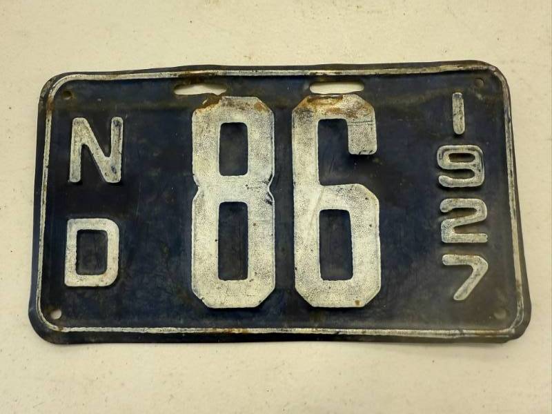 Consignment Sale - License Plate, Farm Antiques, Vintage Auto Parts ...
