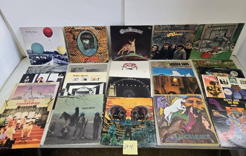 Fantastic Vintage Rock & Roll Record Collection - Thousands of Old Rock ...