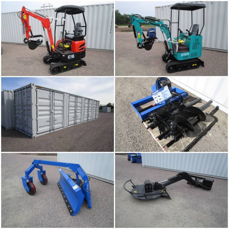 (New) Excavators, Skid Steer Attachments, Excavator Attachments, Single ...