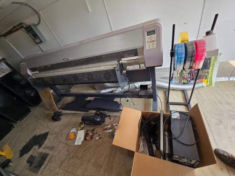 Mimaki Printer & Plotter, Royal Sovereign Laminator, Oracal Vinyl, 3M ...
