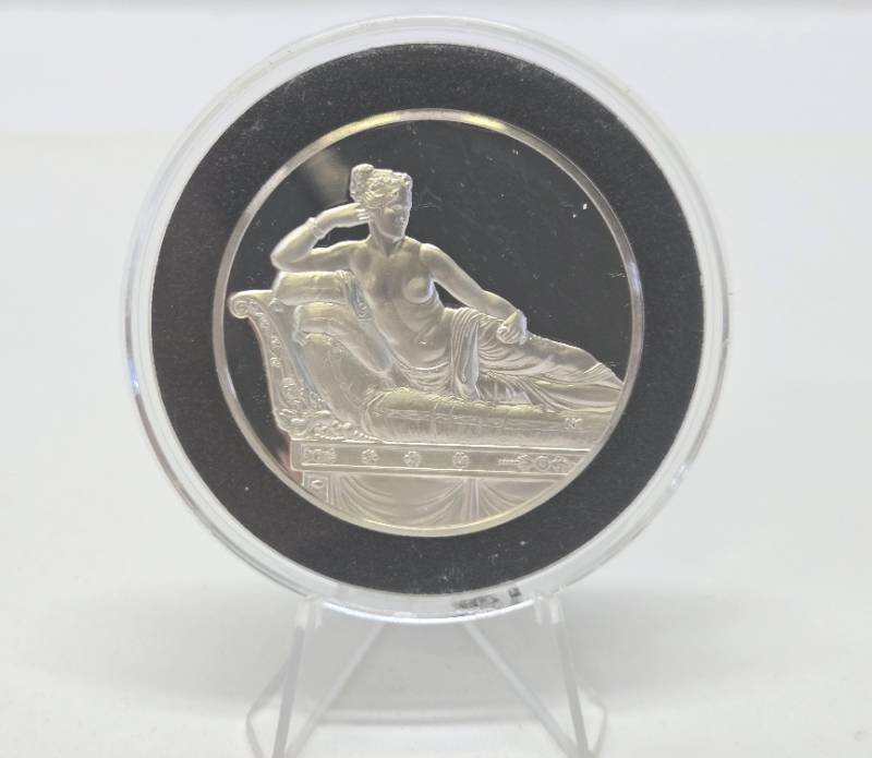 Collection of Large Sterling Silver Coins - 100 Greatest Masterpieces ...