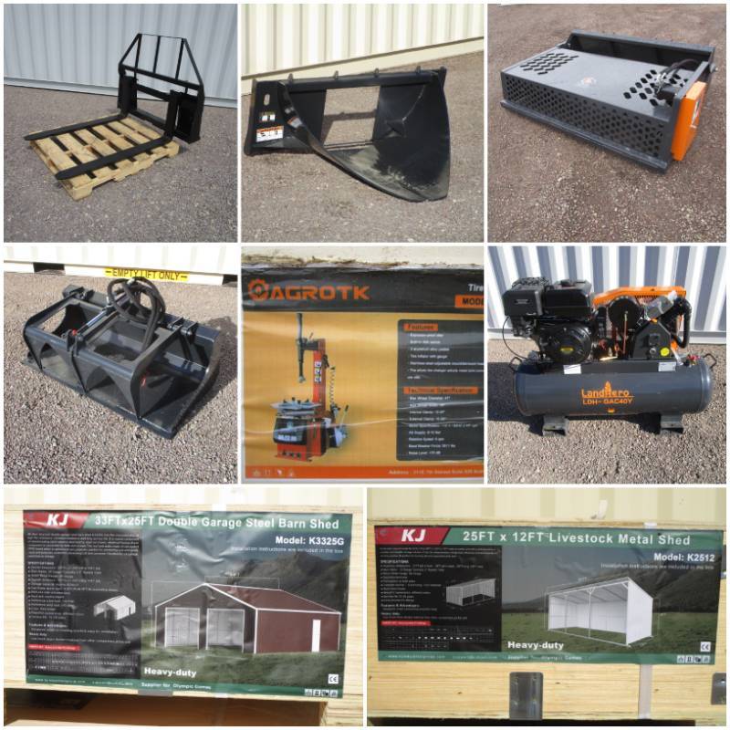 New CFG Industrial Equipment, KJ Steel Building Kits & Wolverine Skid ...