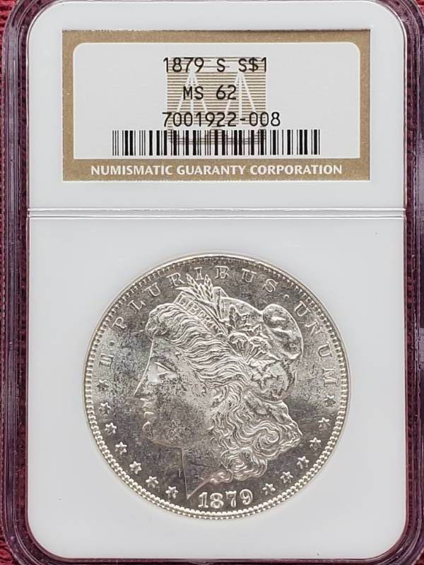 Silver Coin Auction | Graded Morgans, Peace Dollars, Silver Eagles ...