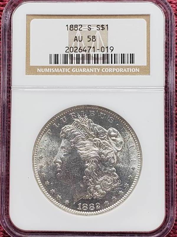 Silver Coin Auction | Graded Morgans, Peace Dollars, Silver Eagles ...