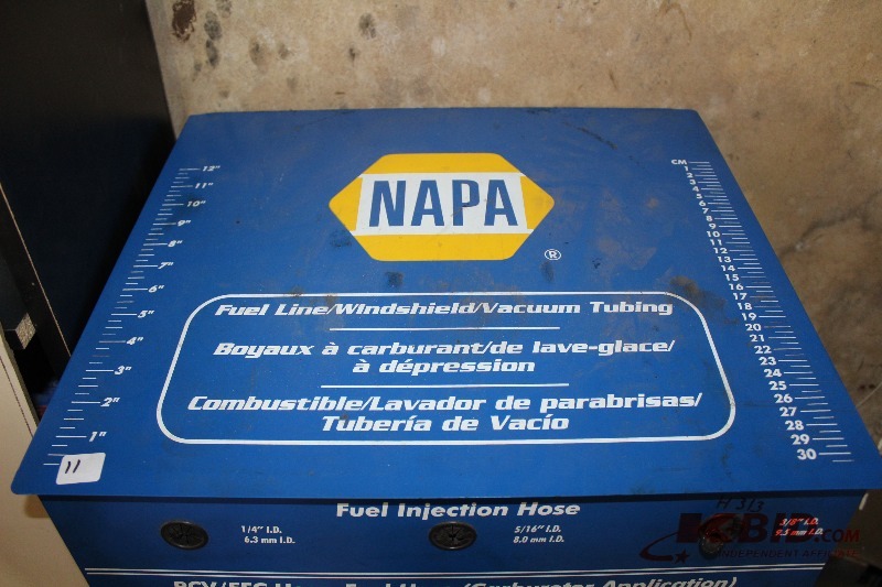 NAPA Heater Hose Cabinet | Professional Auto Mechanic Shop Closing #1 ...