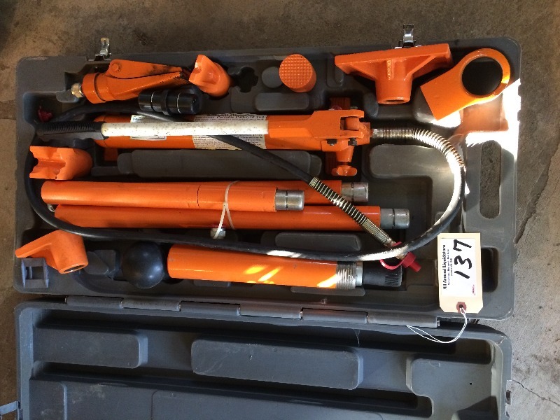 Central Hydraulics 10 ton Portable Puller | Young Estate Auction #2 ...