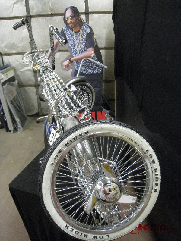 Low Rider brand chrome bike - full size, for display only - built for ...