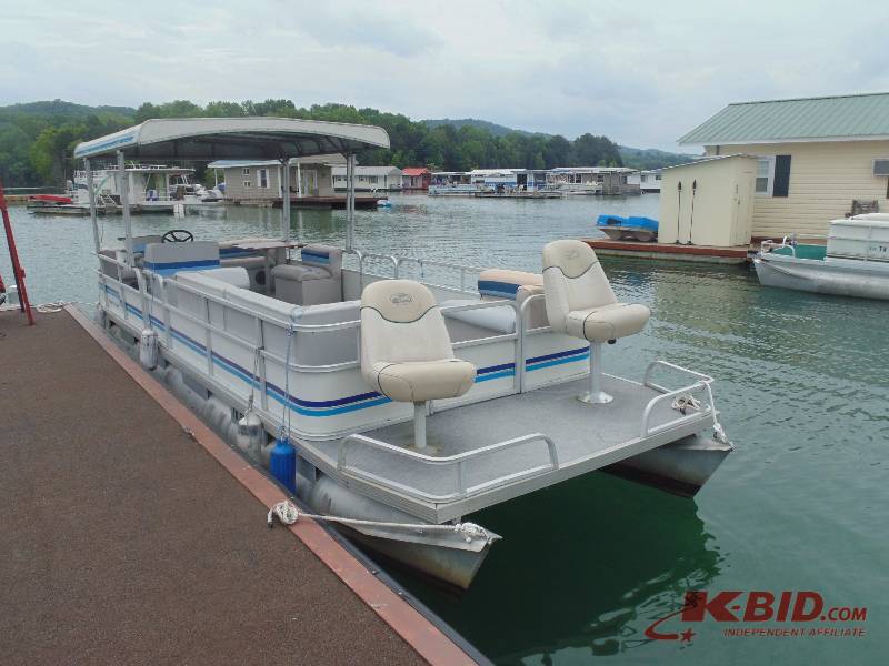 1986 28 Foot Riviera Pontoon NO RESERVE | K-BID