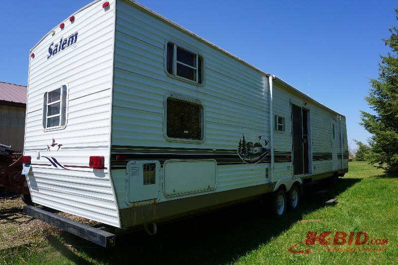 2003 Salem 38' Camper Travel Trailer &Appliances | K-BID