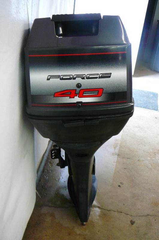 Force 40 hp by Mercury Marine 1998 40 ELPT Power Tilt Needs Lower Unit ...