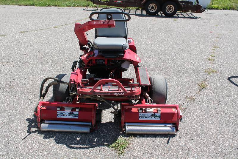 Toro Greensmaster 3000 Commercial Riding Lawn Mower w/Steering Wheel ...
