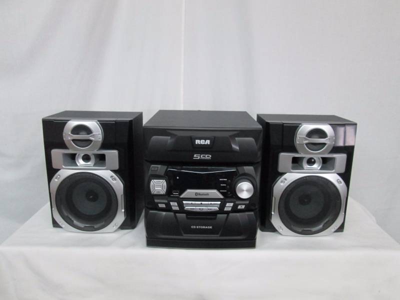 RCA 400-Watt 5-CD Bluetooth Sound System | August Case Loader ...