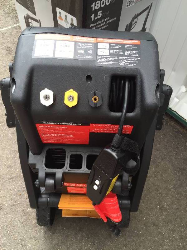 Clean Force 1800 PSI Pressure Washer | Encore - Tools, Tools, Tools ...