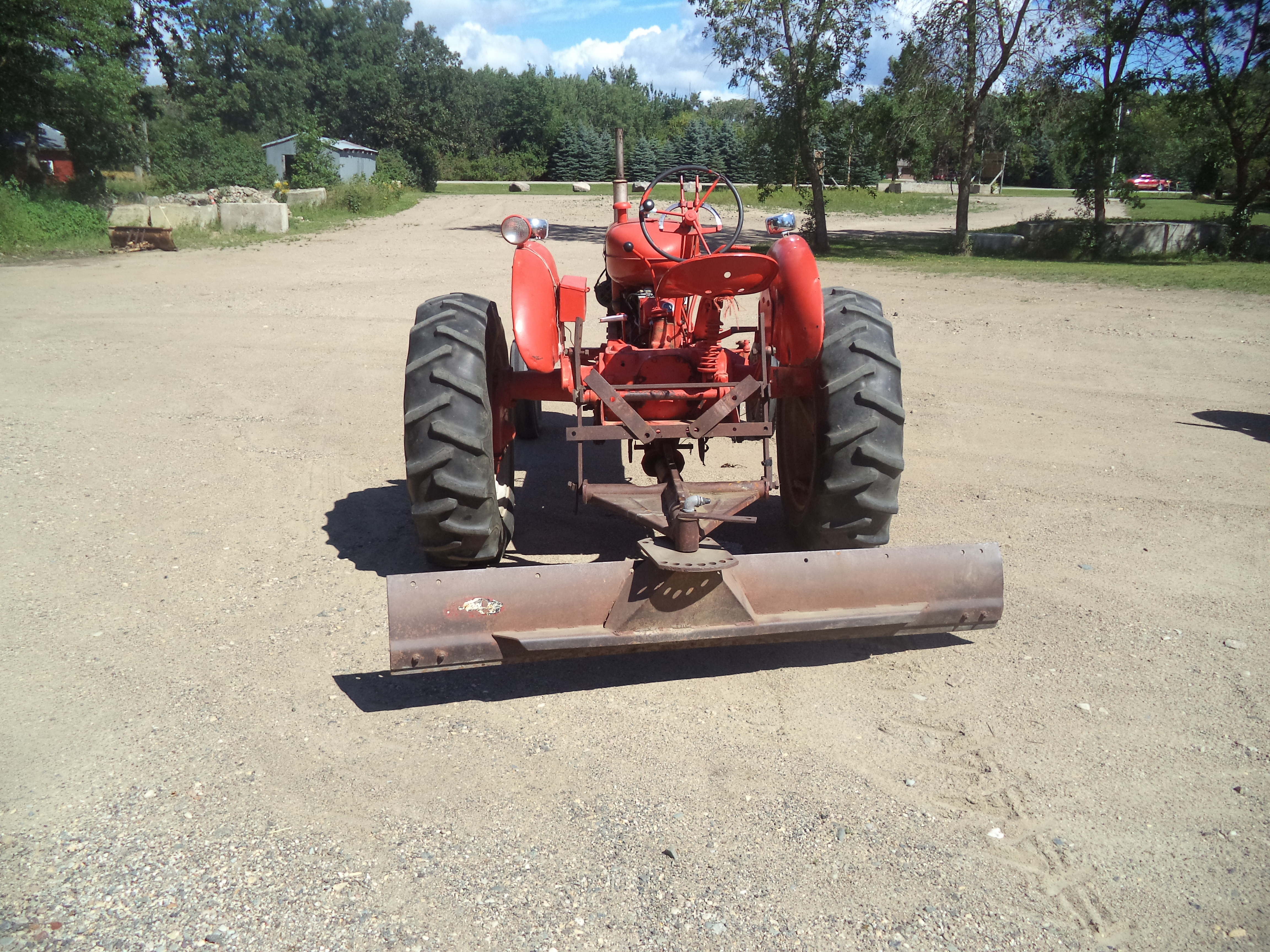 Allis-Chalmers WD45 with 3pt back blade | August Consignment Auction #2 ...