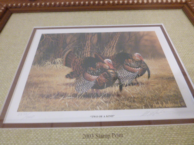 2003 National Wild Turkey Federation Stamp Print | Northstar Kimball ...