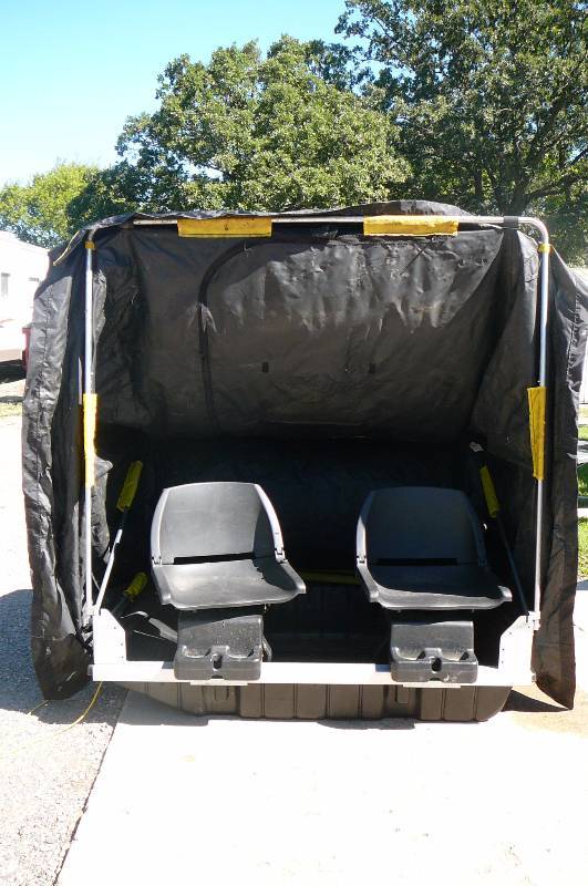 Portable Fish House Frabill Arctic Armor Ranger XL Twin 2 Seats ...