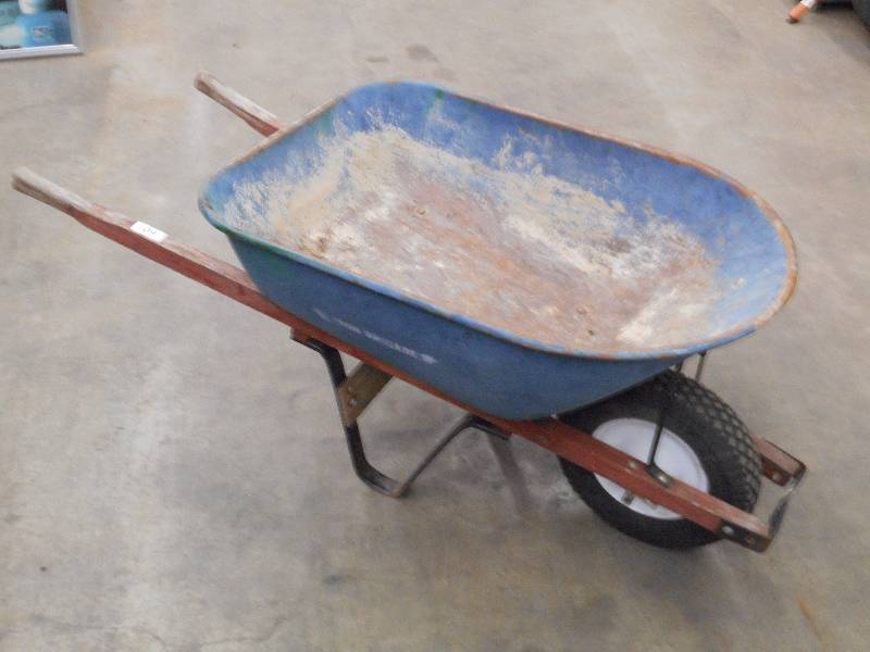 Iron Brigade Steel Wheel Barrel Loretto Equipment 266 K BID