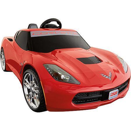 Fisher-Price Power Wheels Corvette Ride-On - Red | Power Wheels Auction ...